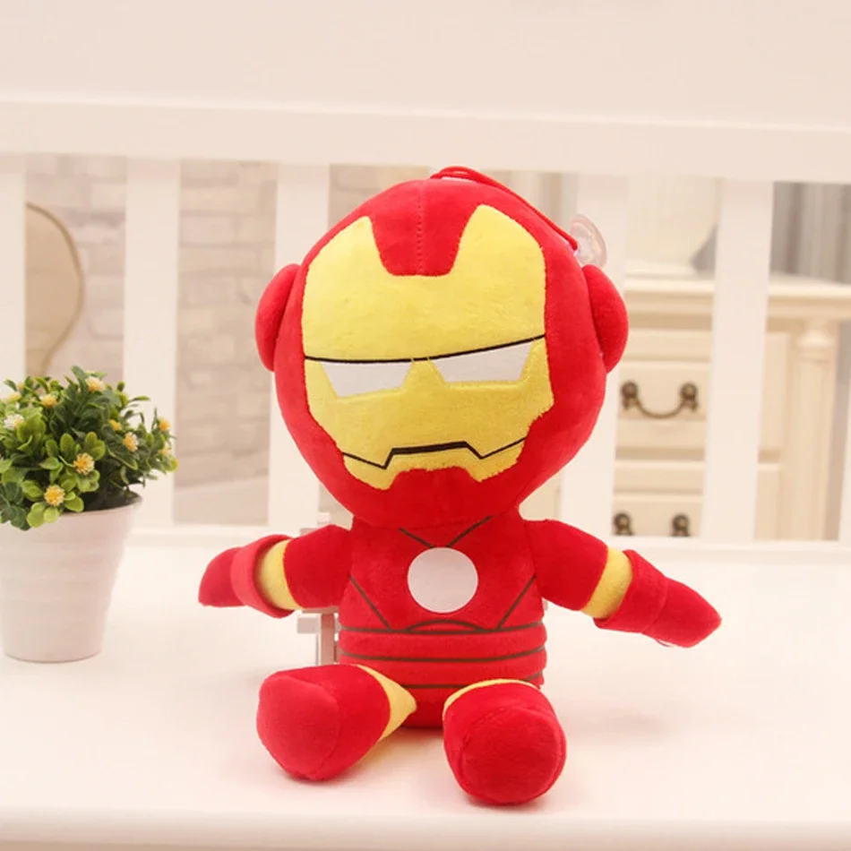 27cm Man Spiderman Plush Toys Movie Dolls Marvel Avengers Soft Stuffed ...