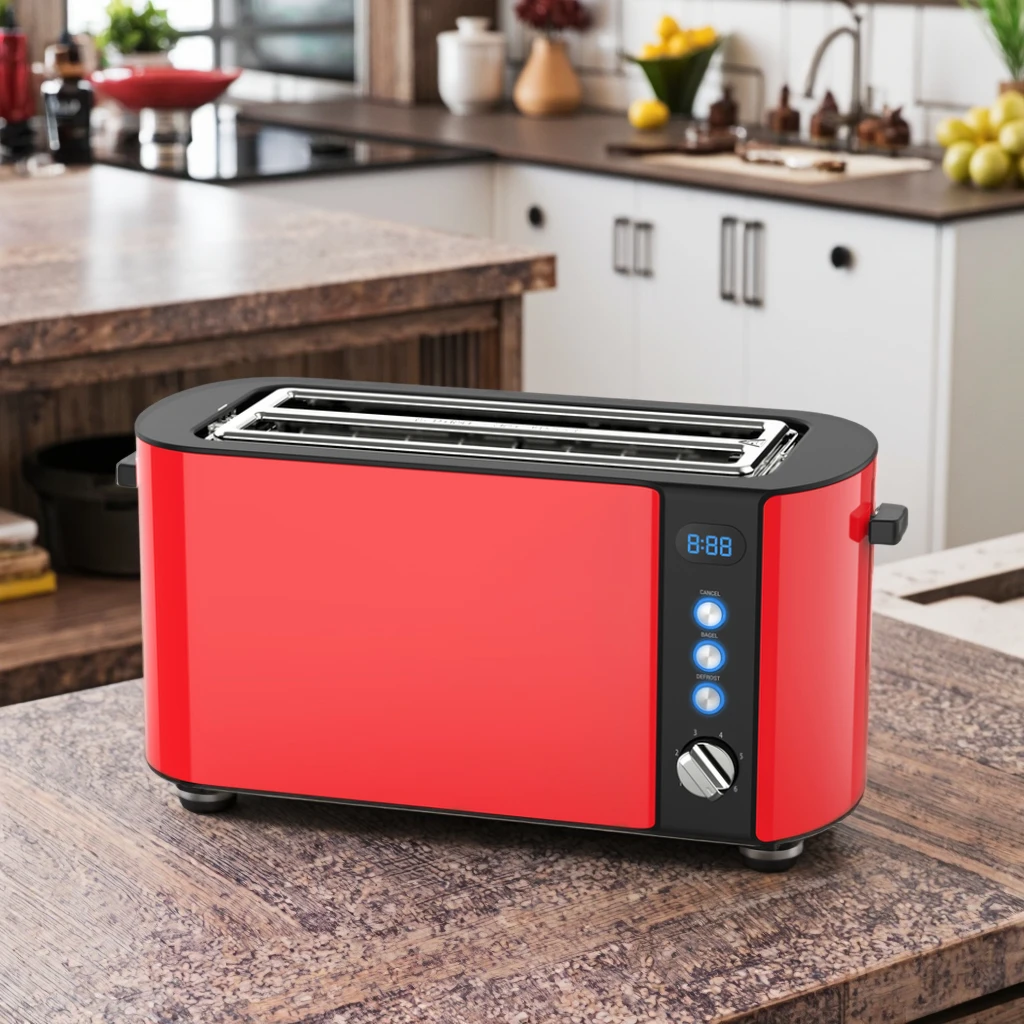 Vertical Unique Design Two Slice Custom Cereal Toaster