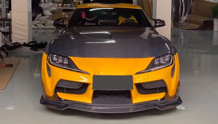 Carbon Fiber MB Style Front Bumper Lip for Toyota GR Supra A90 A91 MKV ...