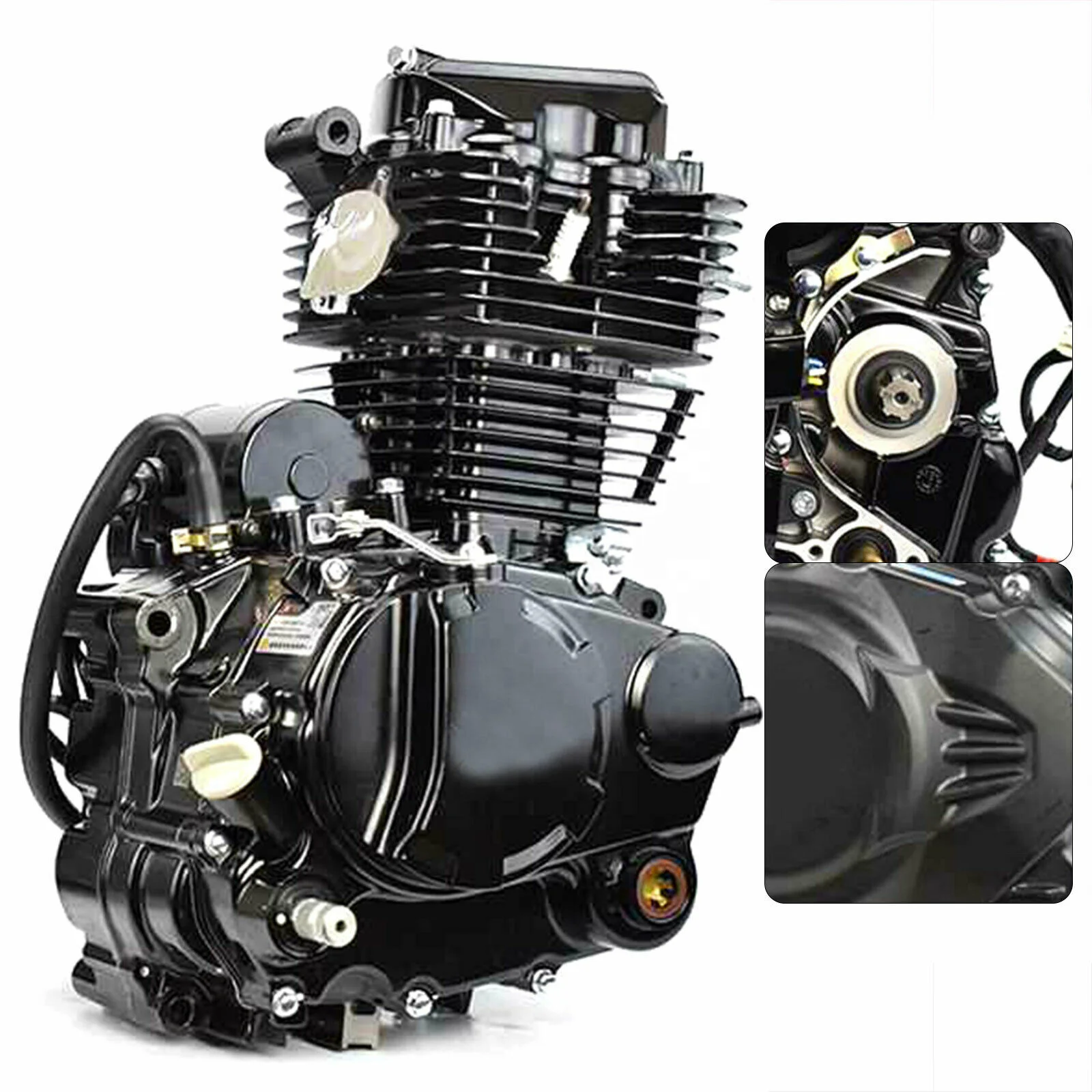 350cc Motorcycle Engine - 13.5KW Water-Cooled Single Cylinder