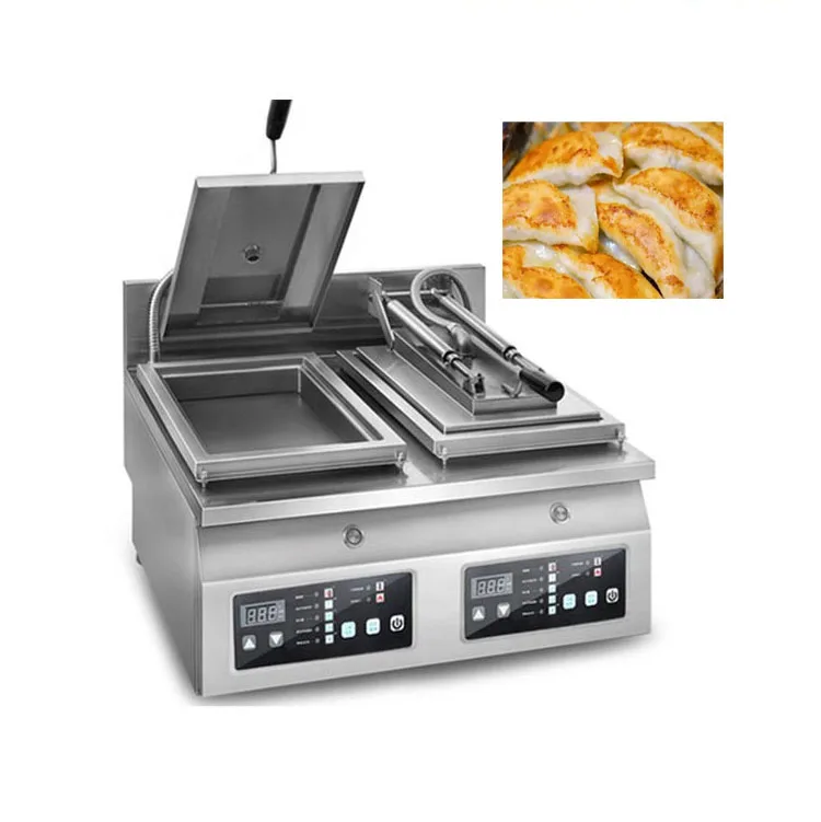Automatic Ce Certificate Dumpling Fryer Gyoza Cooking Dumpling Cooker ...