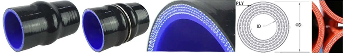 GDST High Quality T-shape Elbow 45 90 135 180 Degree Silicone Bellow ...