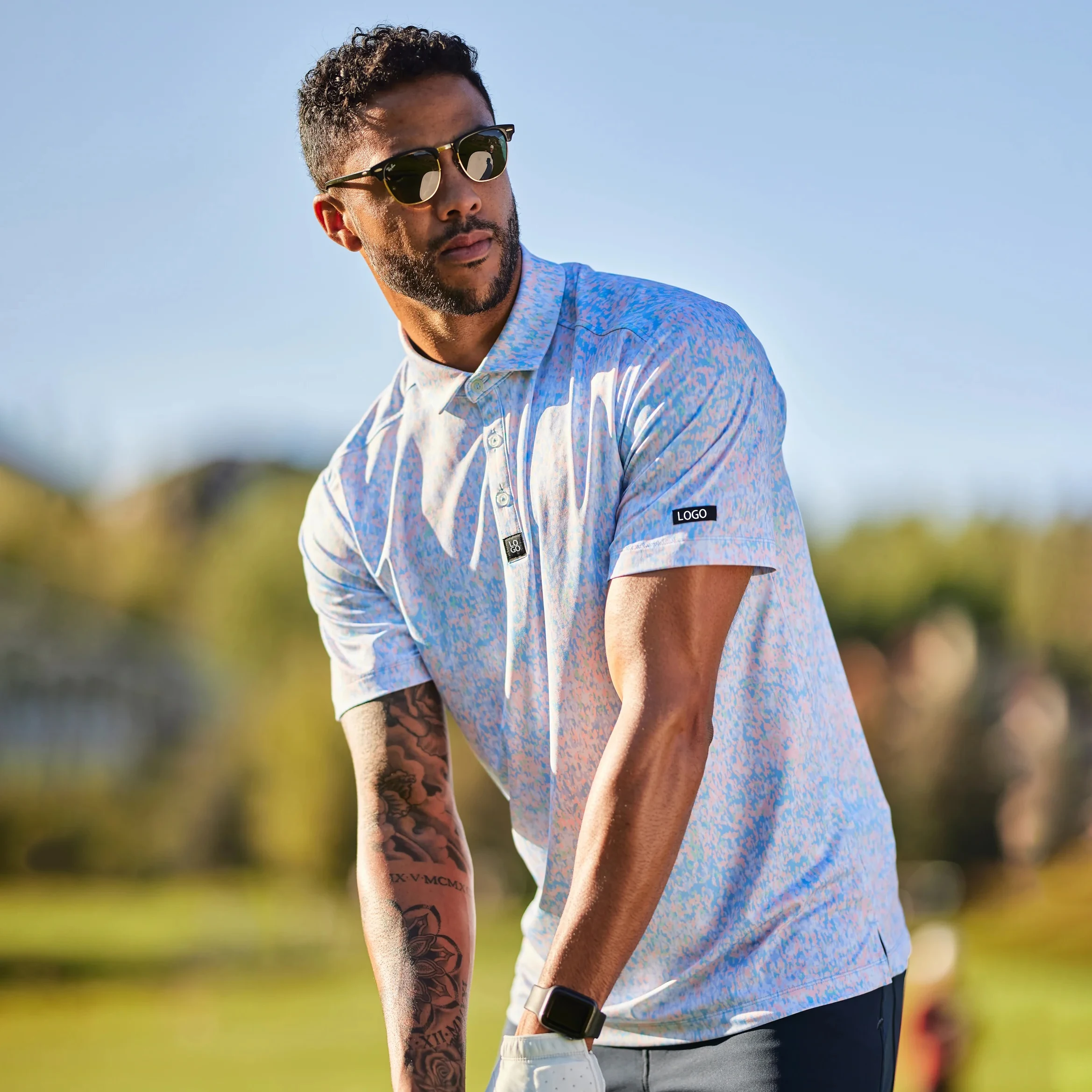 Dandan OEM Custom Golf Polo Shirts - Quick Dry & Comfort