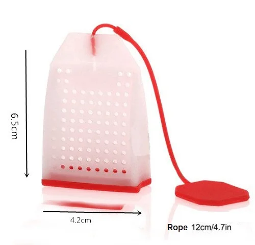 Cute Platypus Silicone Tea Filter Strainer Small Gift Plastic Loose ...