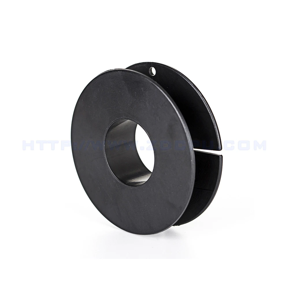 Plastic Spool Injection Molding High Quality Black Empty Plastic Reel ...