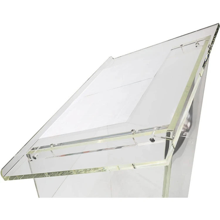 Traditional Clear Acrylic Podium Lectern - Buy Acrylic Lectern Podium ...