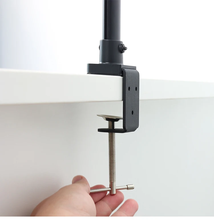 Low Bule Ultra Bright Architect Task Dual Lamp Gooseneck Clip LED Desk ...