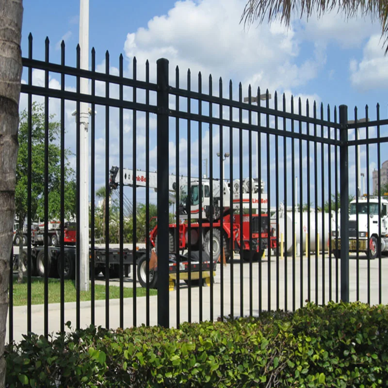 Easily Assembled Tubular Fence Panel Sustainable Metal Fencing for ...