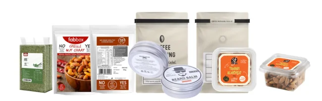 SKILT Automatic Food Tray Clamshell Top and Bottom Labeling Machine