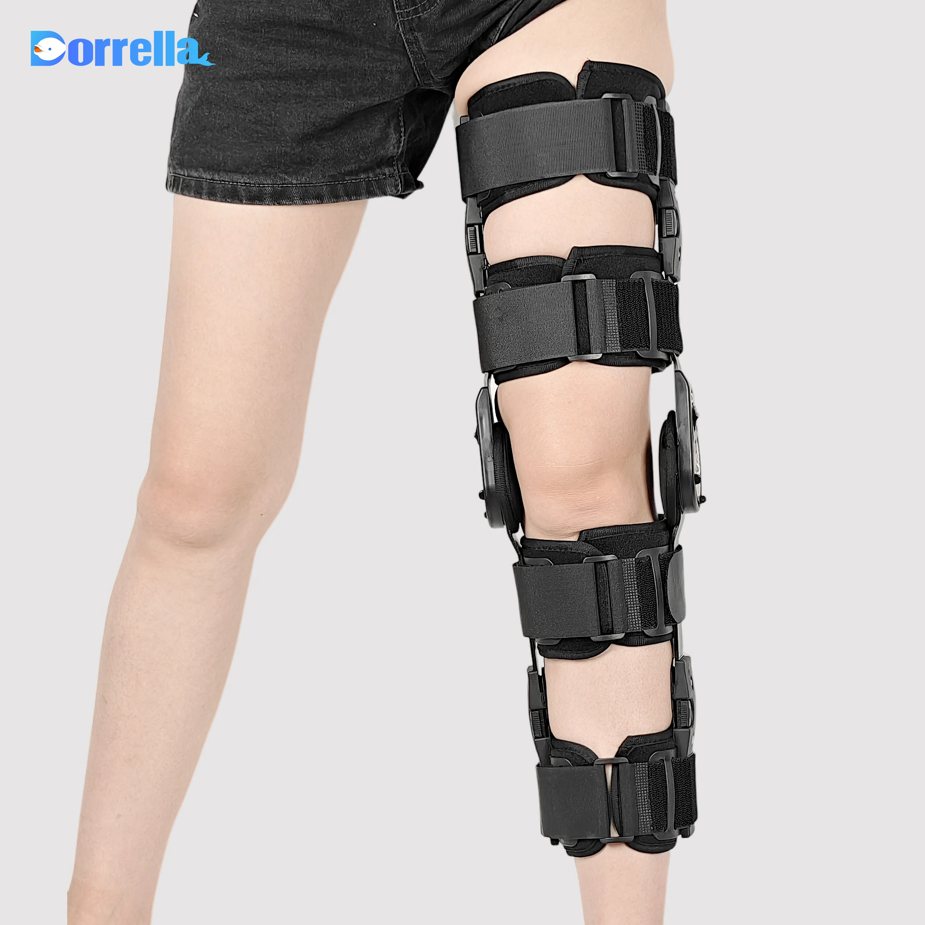 Medical Orthopedic Hinged Knee Immobilizer Brace Stabilizer For Kids ...