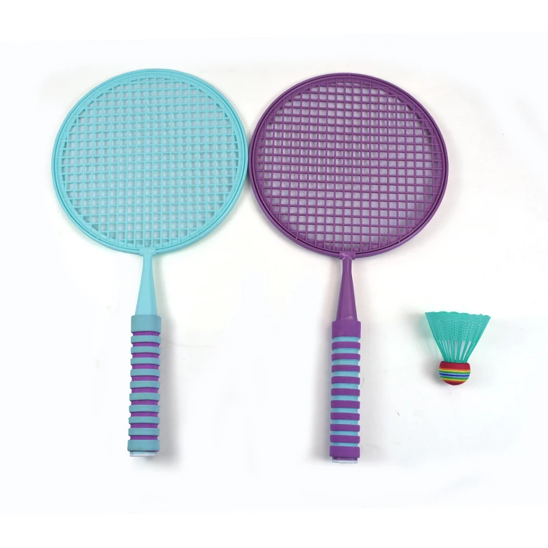 Plastic Badminton Rackets Set For Children Kid Shuttlecocks Sports ...