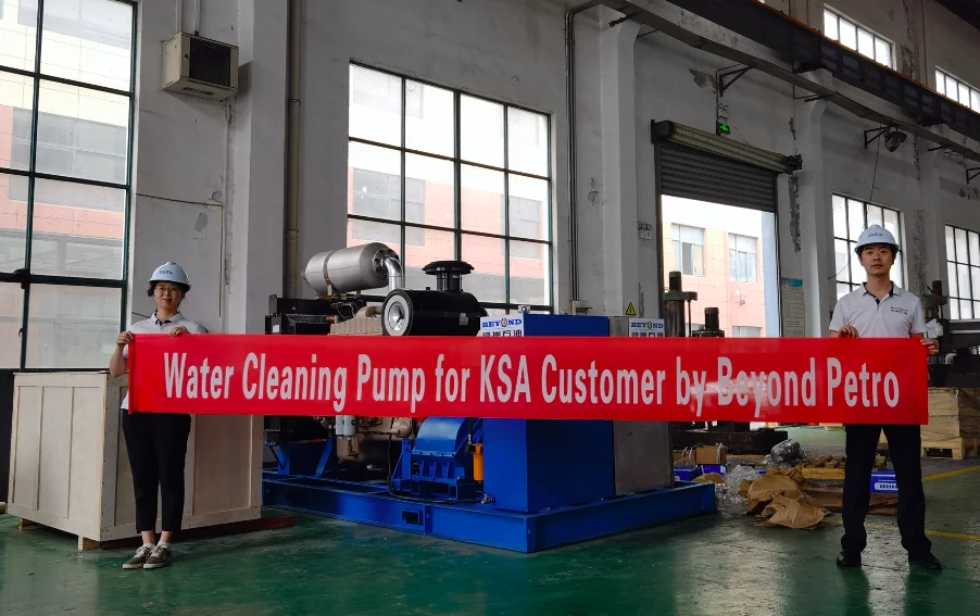 T335 High Pressure Diesel Engine Triplex Single Acting Plunger ...