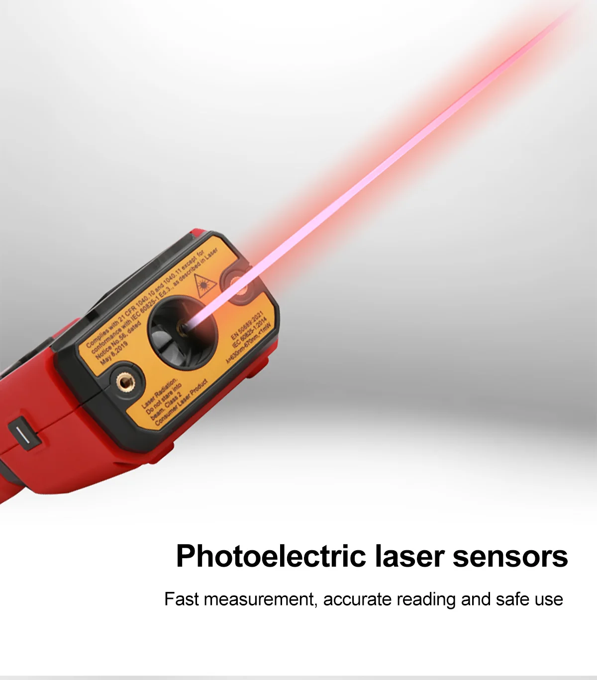 UNI-T UT372D Speed Tachometer - 2-in-1 Laser Tachometer