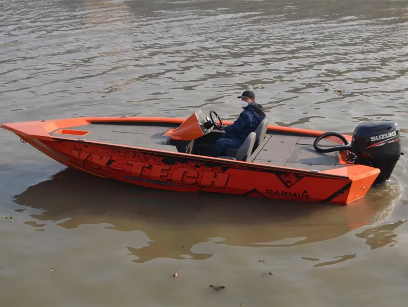 14ft Aluminum Alloy Fishing Yacht - Durable & Versatile