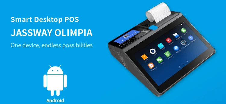 Jassway Mini Android Pos System Terminal - All in One Tablet
