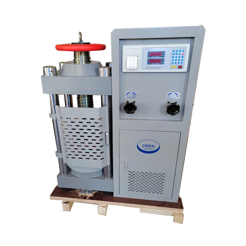 Electro-hydraulic Servo Concrete Compressive Strength Testing Machine ...