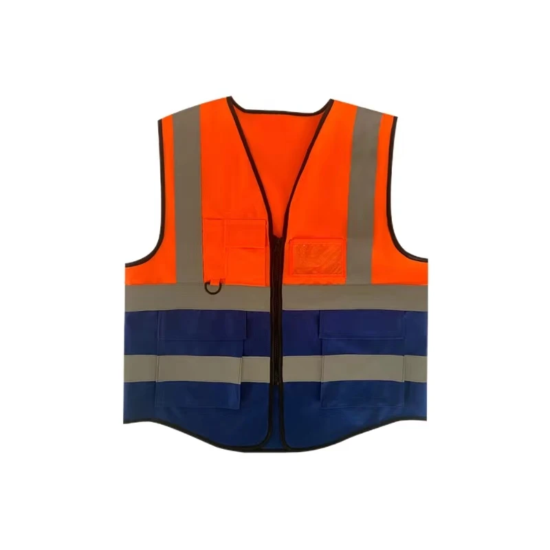 High Visibility Lace Workwear Vest Lightweight Breathable Fabric ...