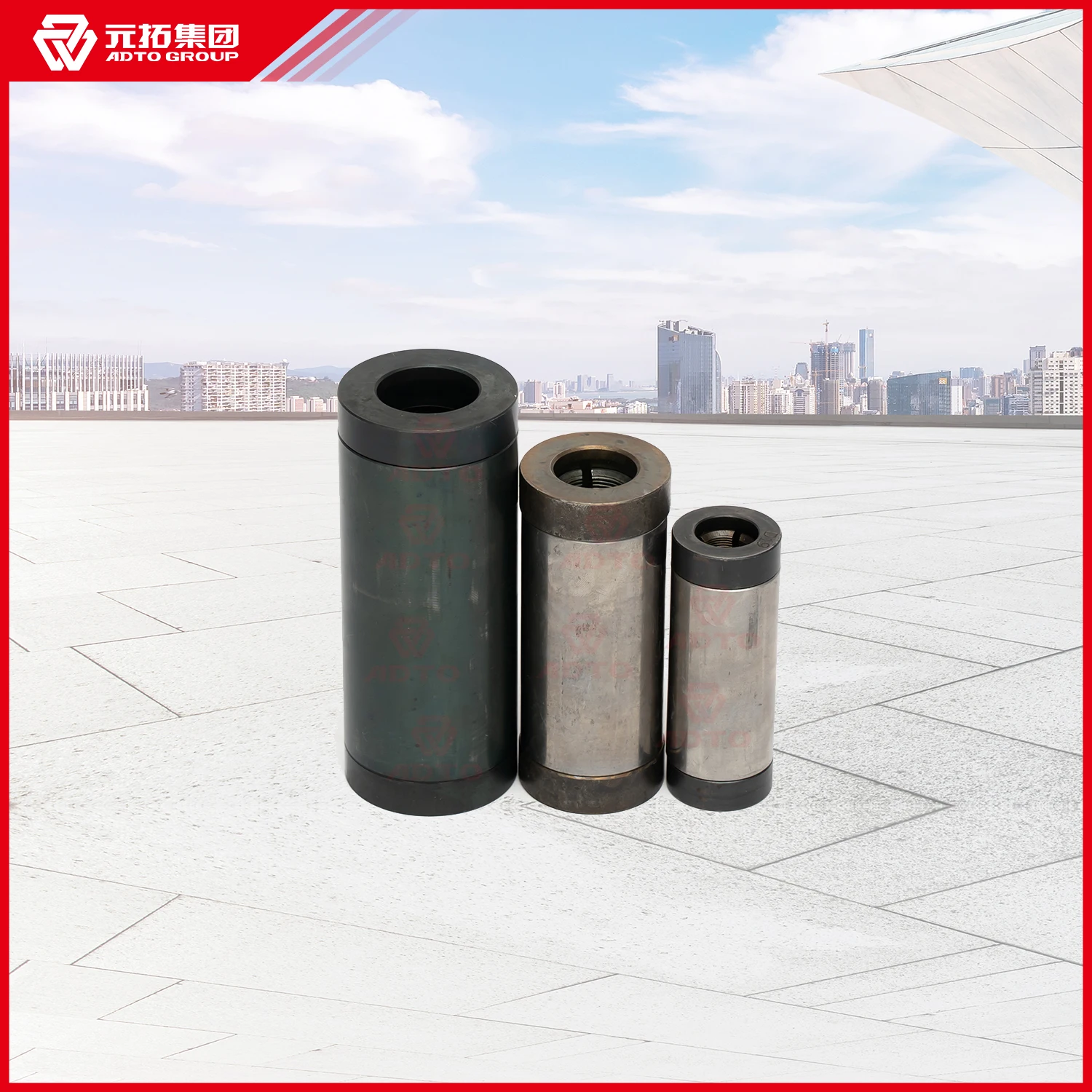 Threaded Mechanical Splice Coupler, Rebar Splicing Coupler, Rolling ...