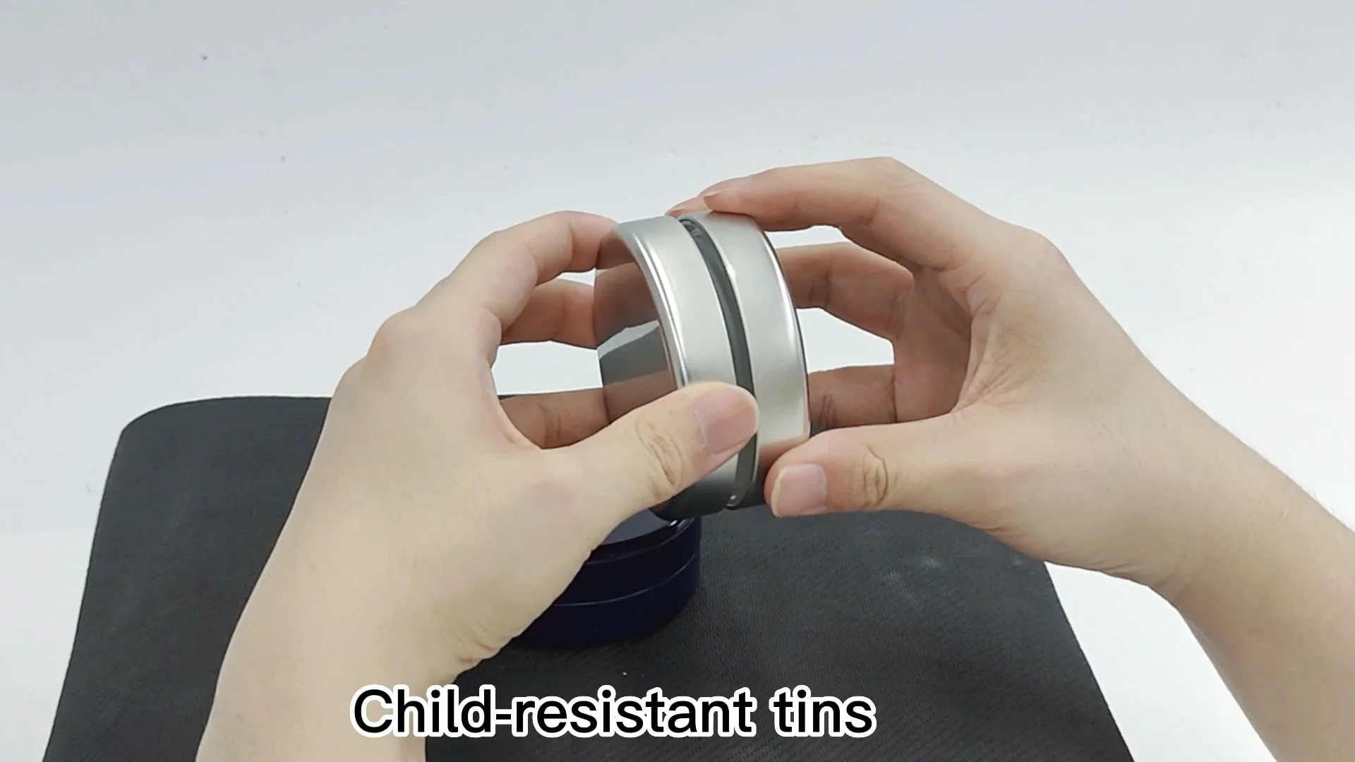 Uketa Customize Box Child Proof Metal Case Cr Lock Metal Tin Can Box ...