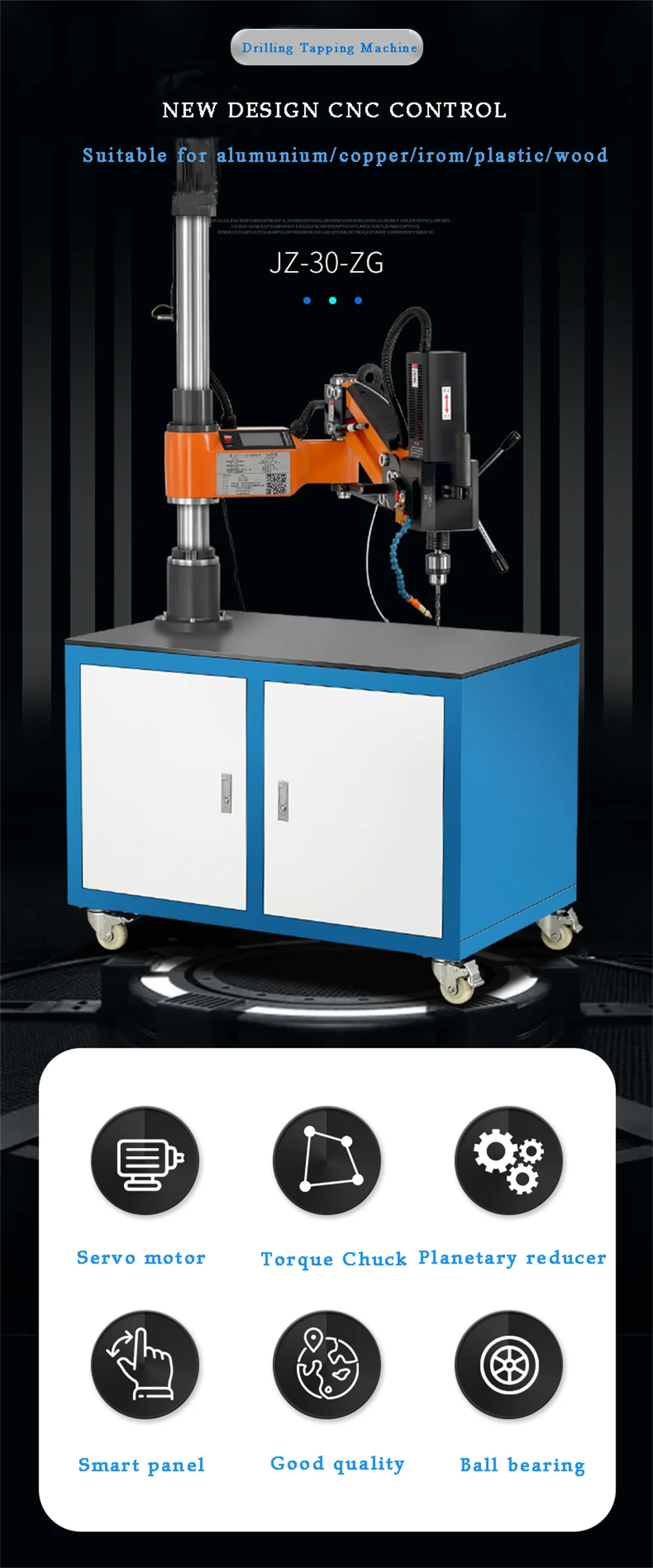 360 Rotary Universal Vertical Electric Drill and Low Price Non-stop ...