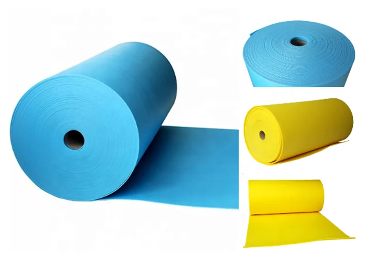 1mm 1.5mm 2mm 3mm Flooring Backing Acoustic Mat Embossed / Punched ...