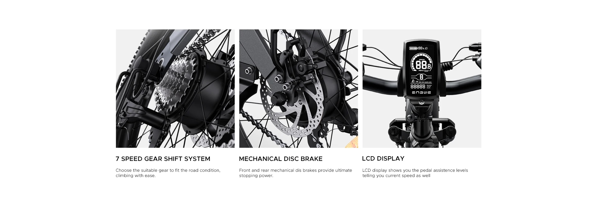 Engwe C20 Pro 20 Inch 36v Lithium 15.6ah Powerful Folding Ebike ...