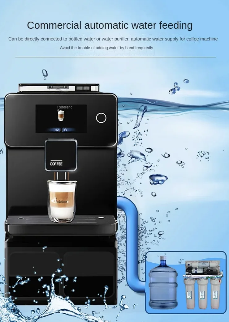Touch Screen Auto Espresso Machine Coffee Machine Maker For Business ...
