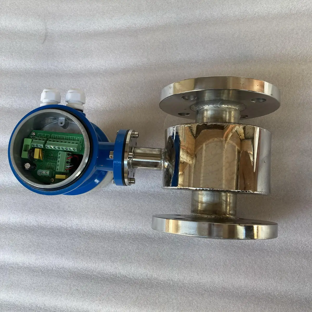 SUS 304 Smart Electromagnetic Flow Meter for Sewage Pipelines