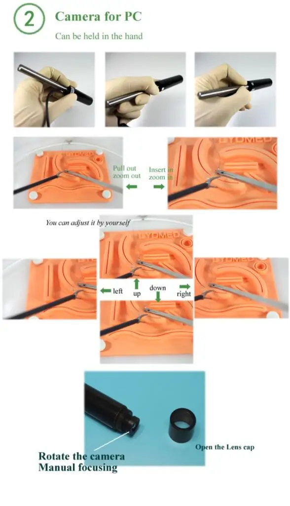 Laparoscopic Box Trainer - Portable Laparoscopy Simulator
