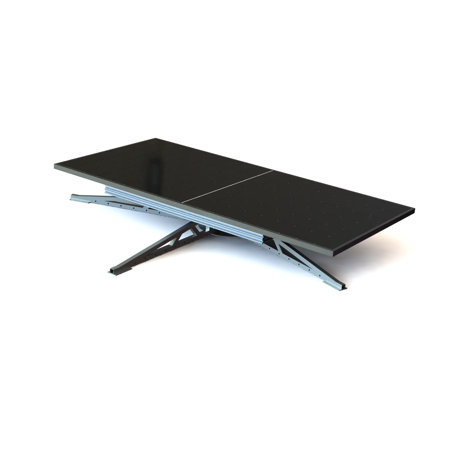 Dual Axis Solar Tracker for Roof Mounting - High Efficiency