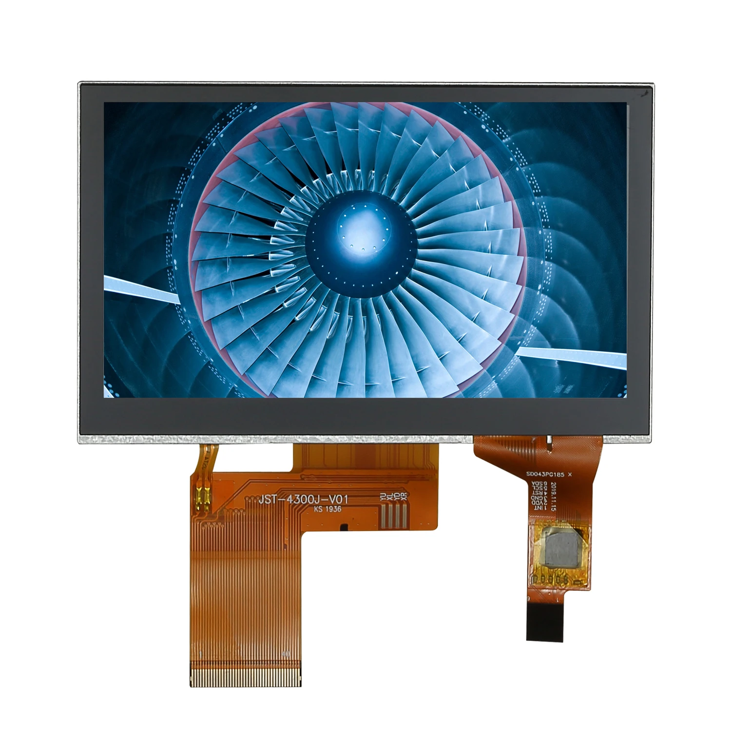 4.3 Inch Hd Resolution 480*272 Ips Lcd Full View Lcd Screen Is Suitable ...