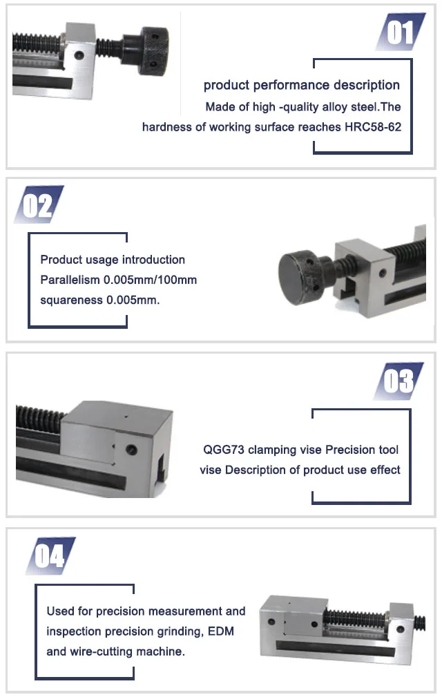High Precision QKG QGGseries Elastic Vise Clamp Group Multi ...