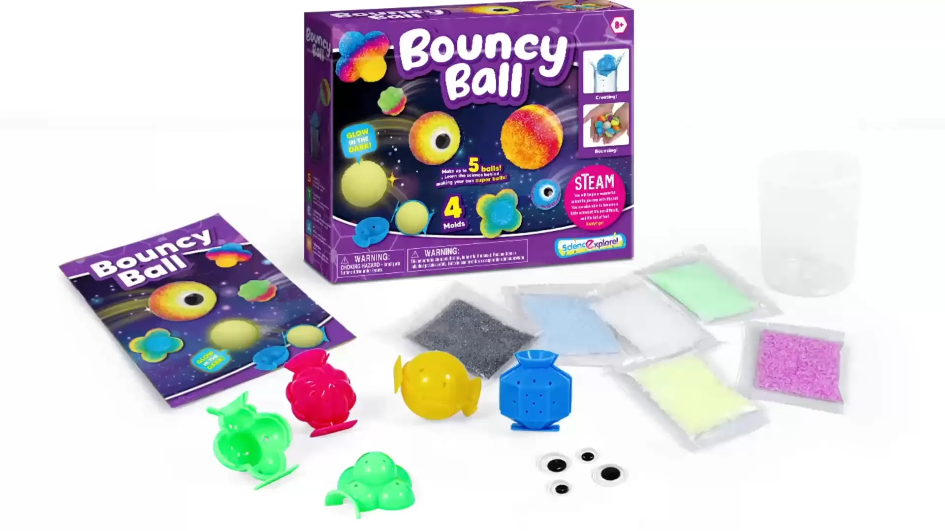 Other Platforms Selling Well Science Child Kit 4 Mold Make Your Own Colorful Bouncy Ball Toy Set ...