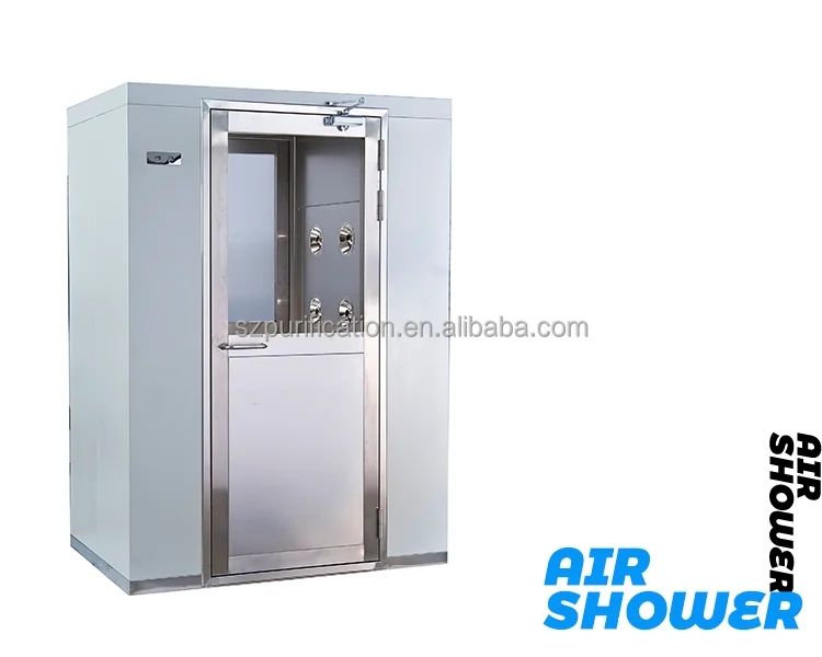 Modular Cleanroom Air Shower Personal Air Shower Room Double Doors ...