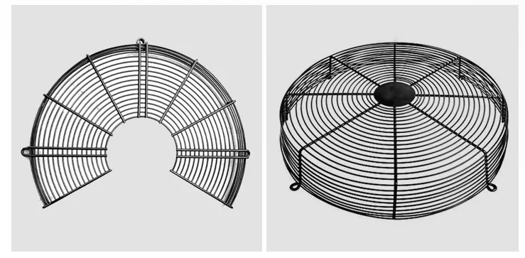 Ss304 Wire Mesh Axial Fan Cover Metal Finger Guard Cooling Fan Guard ...