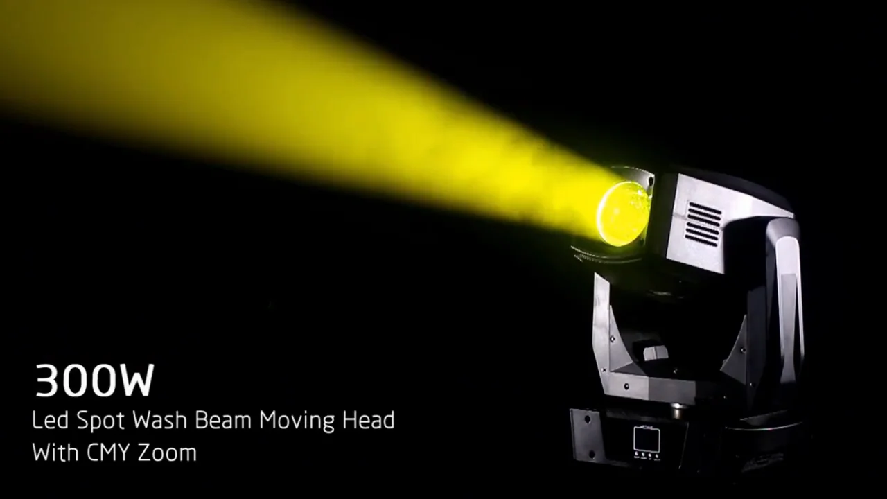 Cmy + Spot + Beam + Wash 3in1 300w Led Amber Color Led Lights Moving ...