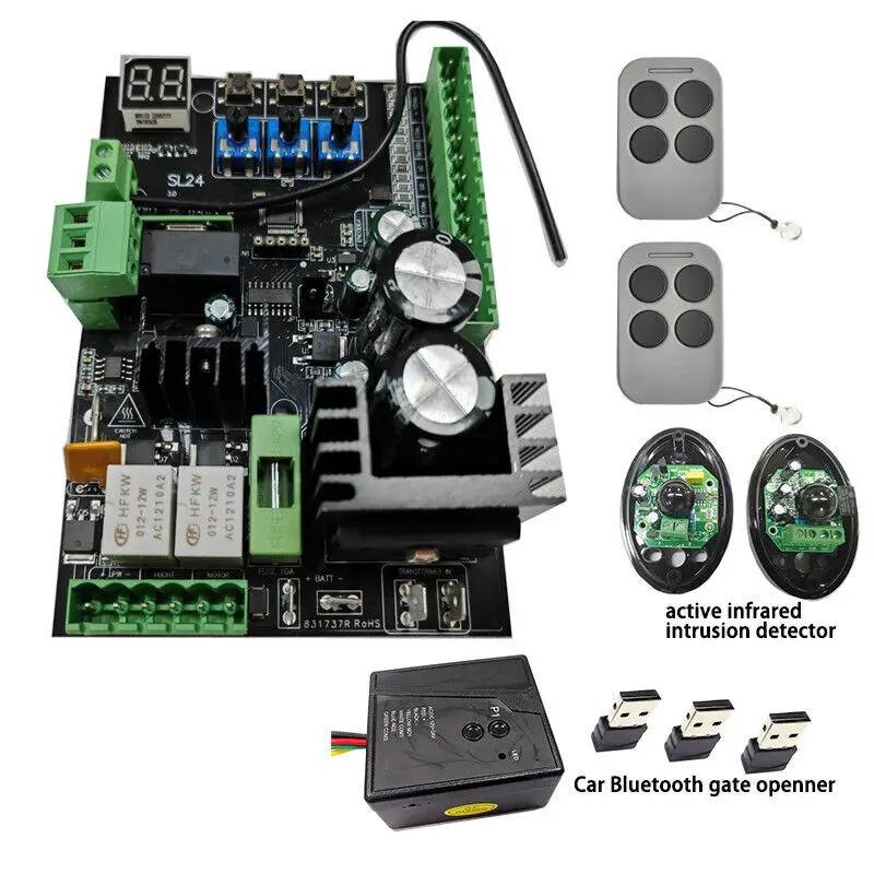 433mhz Swing or Sliding Gate Opener Remote Control by Chisung