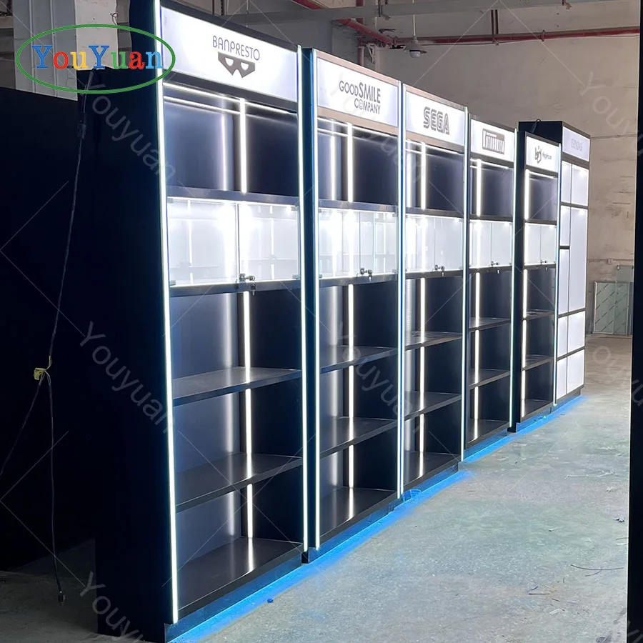 Smoke Display Cabinet Led Smoke Shop Sign Supplies Accessories Cabinet ...