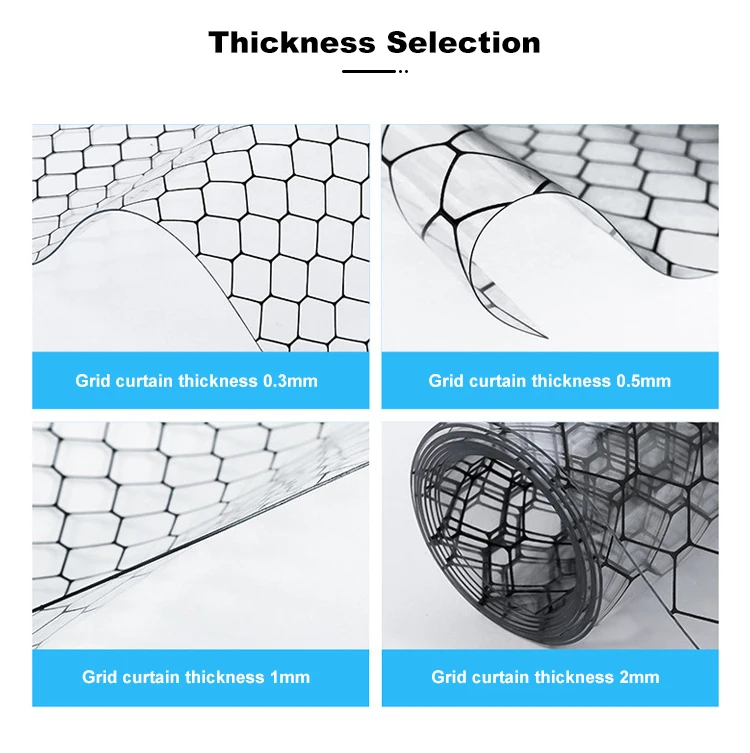 Conductive Grid PVC Rigid Sheet for ESD Curtain Film