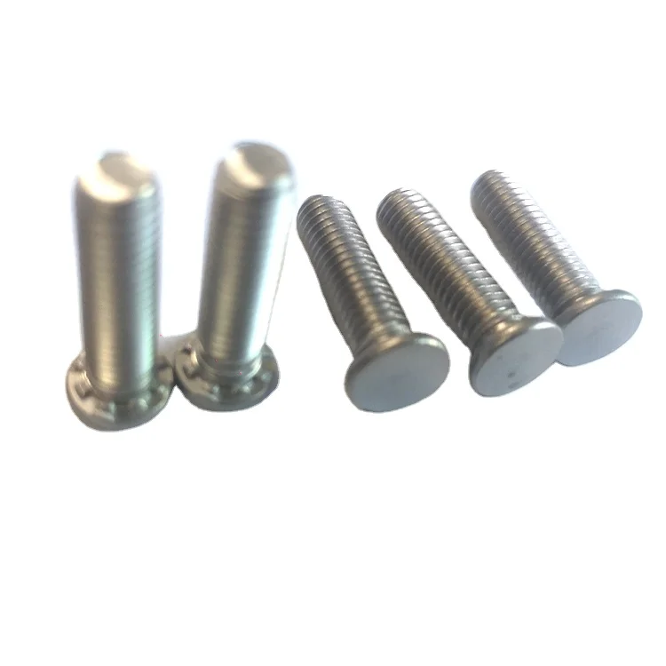 Galvanized Self Clinching Stud Flat Head Pressure Riveting Screws Press ...