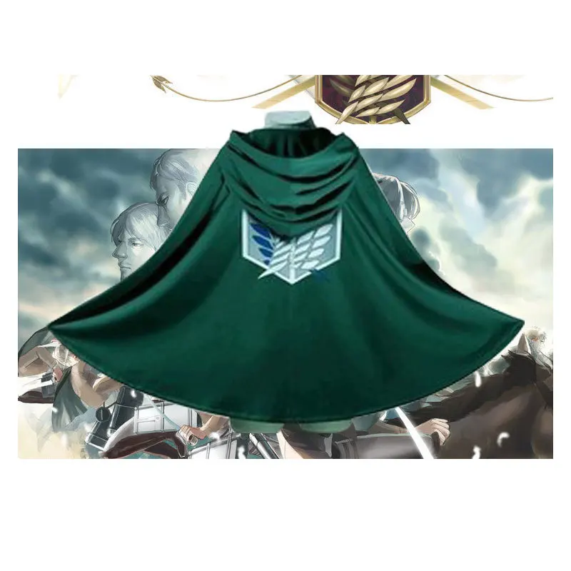 Cosplay Costume Cape Shingeki No Kyojin Anime Attack On Titan Cloak ...
