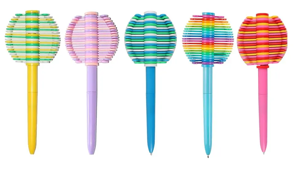 Personality Spin Pressure Relief Ballpoint Pen Spin Strange Kids ...