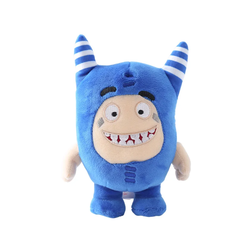 Oddbods Plush Stuffed Toys Kawaii Fuse Bubbles Newt Pogo Slick Jeff Zee ...