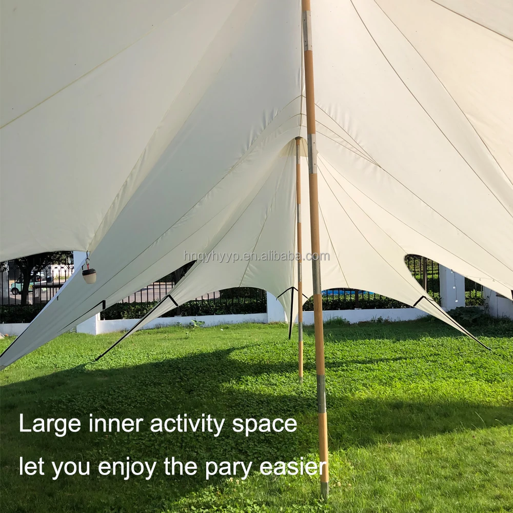 Extra Large Glamping Outdoor Tent Tarp Garden Wedding Party Sunshade ...