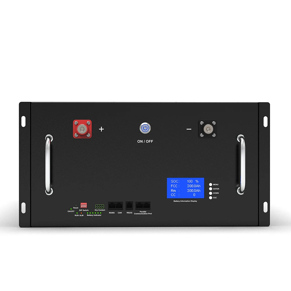 Rack Mounted 51.2V 200AH 48V 300AH 4G 5G Server LiFePO4 Battery 10KWH ...