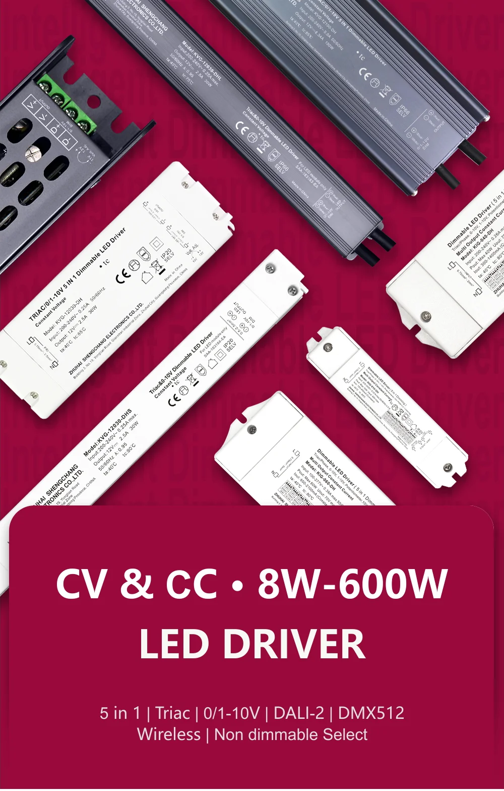 IP20 Power Supply 40w 350ma Constant Current LED Driver
