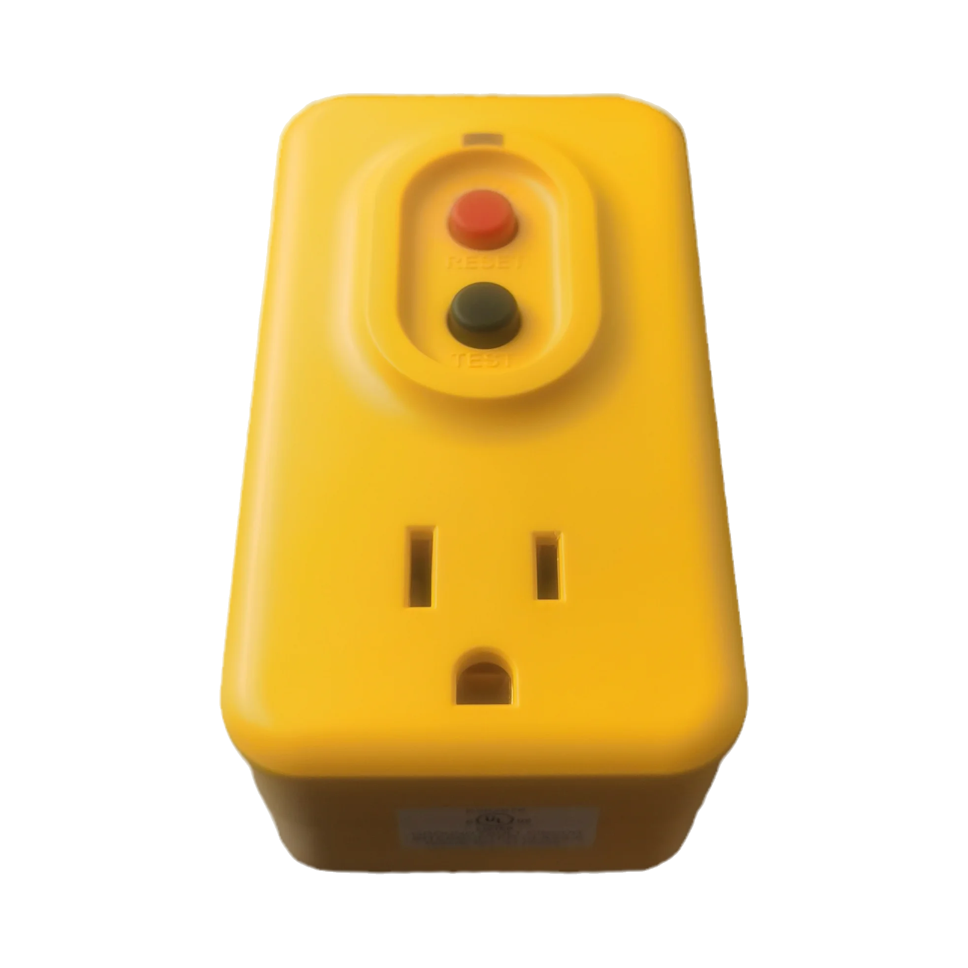 3 Prong Self-Test GFCI Adapter - Reliable Ground Fault Protection