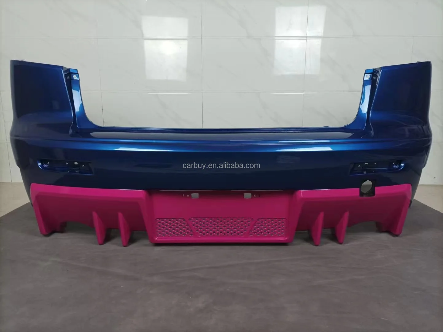 FQ400 Style Front Bumper for 2009-2015 Mitsubishi Lancer | Aftermarket ...