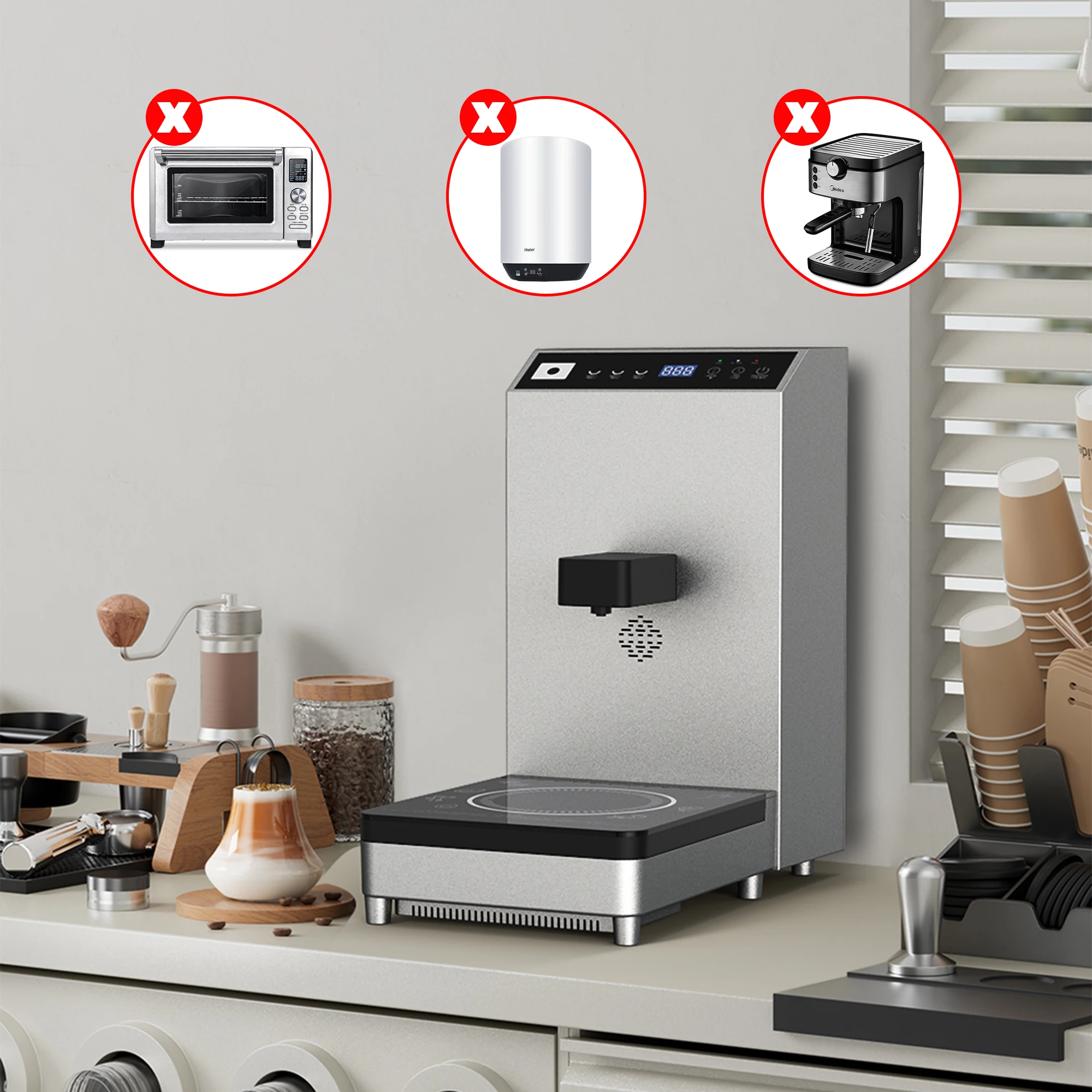 Gmaii Cook Machine - Instant Noodle Machine with QR Code