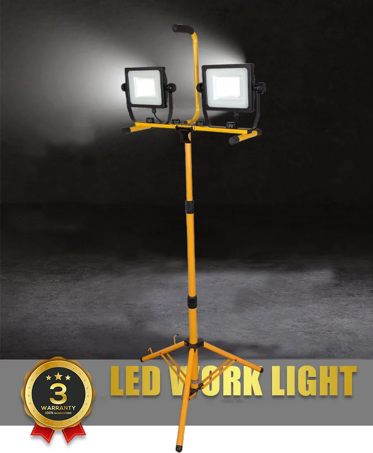 Outdoor Portable Double Head 70w Building Construction Lamp Waterproof ...